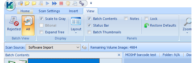 Kofax Capture modules freezing or pop-up windows not displayed - Reset Registry Keys